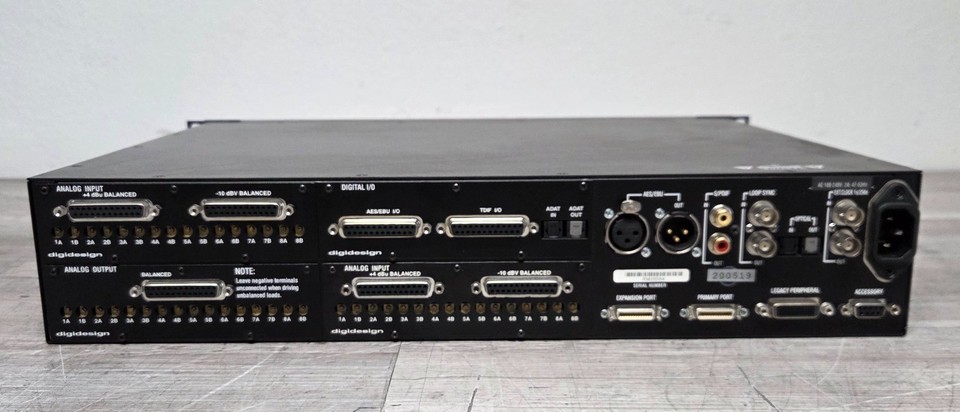 Digidesign 192 i/o 16x8x8 Pro Tools HD Interface | eBay