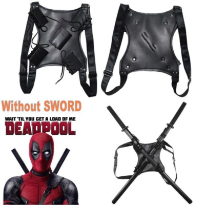 Cosplay Prop Mutant Ninja Turtles Deadpool Strap Sword Back Holder Black Holster | eBay