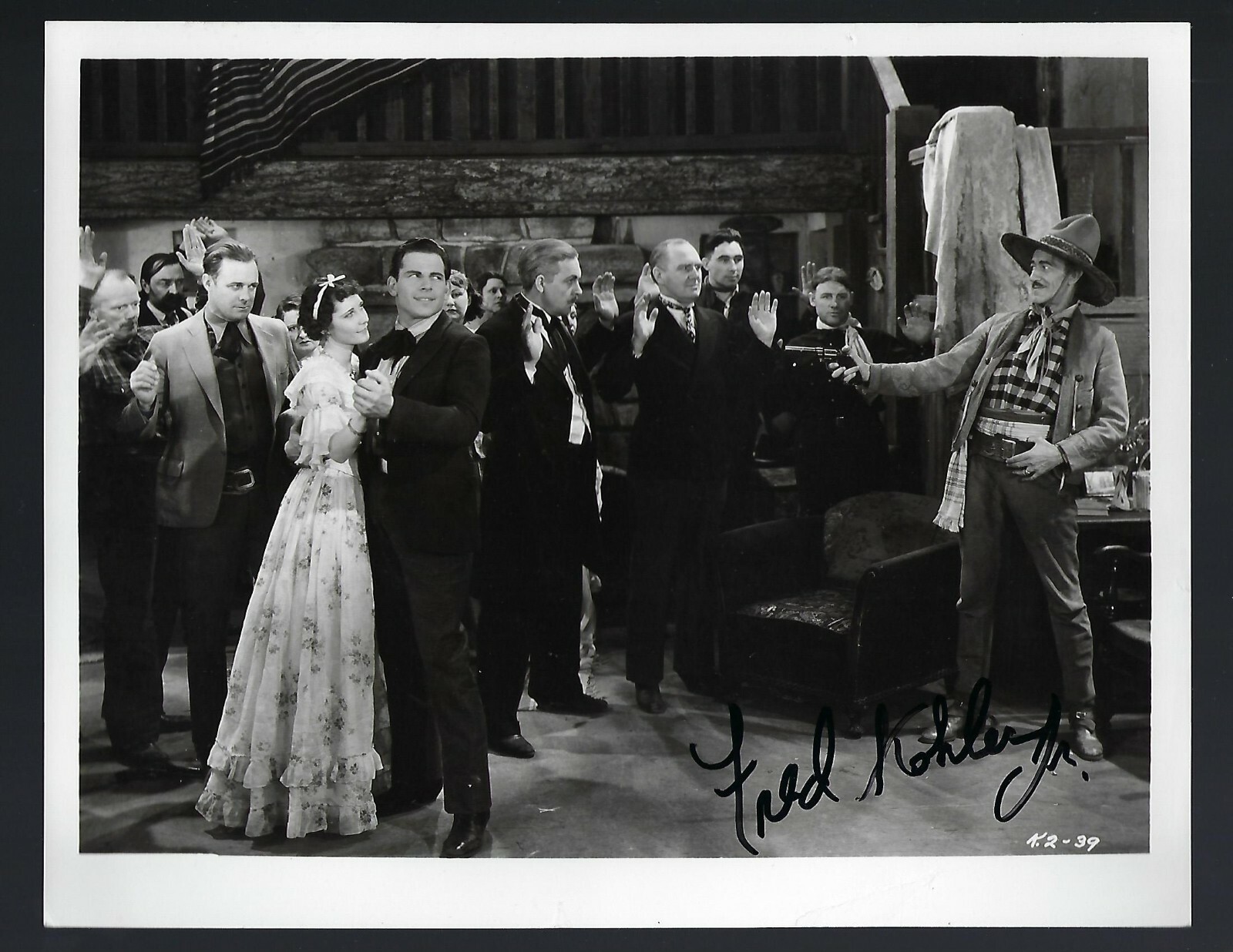Fred Kohler Jr. signed 8"x 10" photograph Western Film Actor | eBay