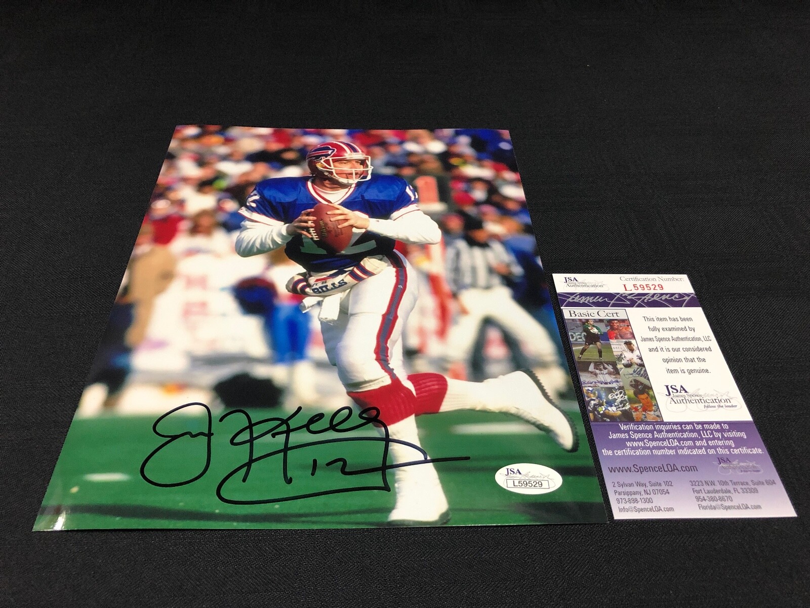 Jim Kelly Autographed Memorabilia | Signed Photo, Jersey, Collectibles ...