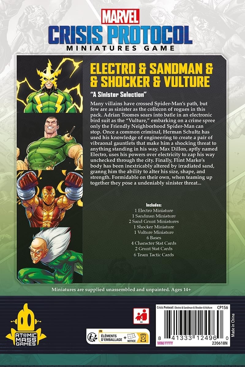 Spiderman Shocker Electro Amazon.com: Spider Man Hasbro Marvel Legends