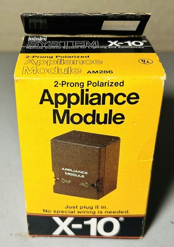 BSR X-10 AM286 Appliance Module 2-Prong Polarized Remote Control System ...