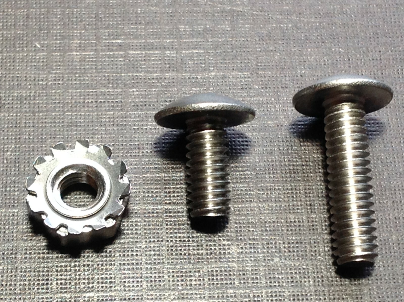 12 pcs 8-32 x 3/8 & 12 pcs 8-32 x 5/8 stainless steel rivet screws ...