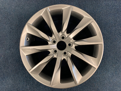 17-20 Volvo S90 V90 18"x8" 10-Spoke Turbine Silver Bright Wheel ...
