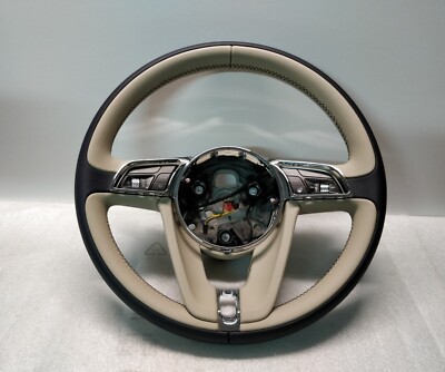BENTLEY GT STEERING WHEEL HEATED PADDLES BENTAYGA CONTINENTAL GT NAVY ...