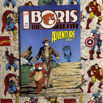 Boris The Bear #16 & 17 1988 Nicotat Comics James Dean Smith Steve ...