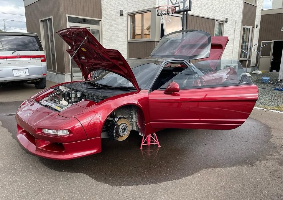 Advance FlatOut GT Style Front Lip FRP For 91-01 NSX NA1 | eBay