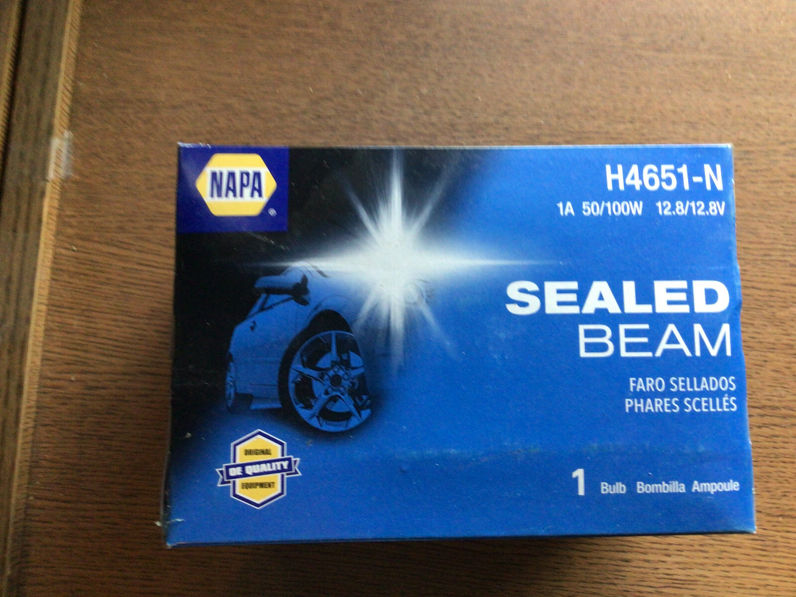 NAPA H4651-n Beam Bulb Headlamp 1a 50/100w 12.8/12.8v Halogen for sale ...