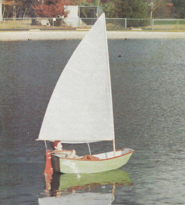 1/3 Scale Pram Dinghy Sailboat Model Boat Ship Plans,Templates ...