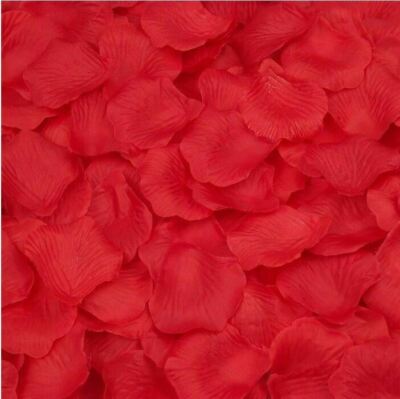 200X Rose Petals Wedding Party Decoration Fuchsia Flower Girl Basket ...