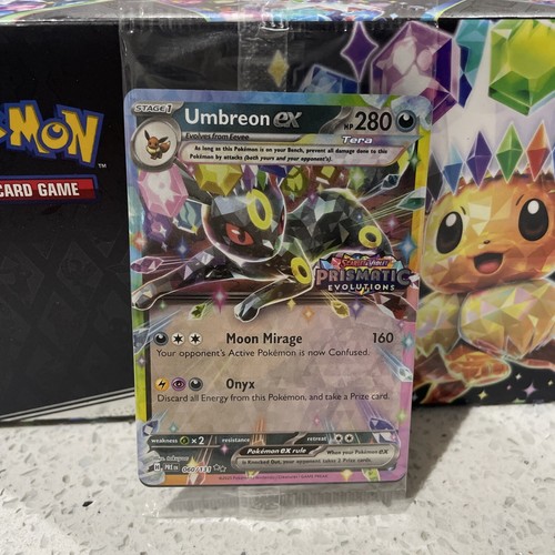 Umbreon SEALED Stamped Surprise Box Promo 060/131 - Pokemon Prismatic ...