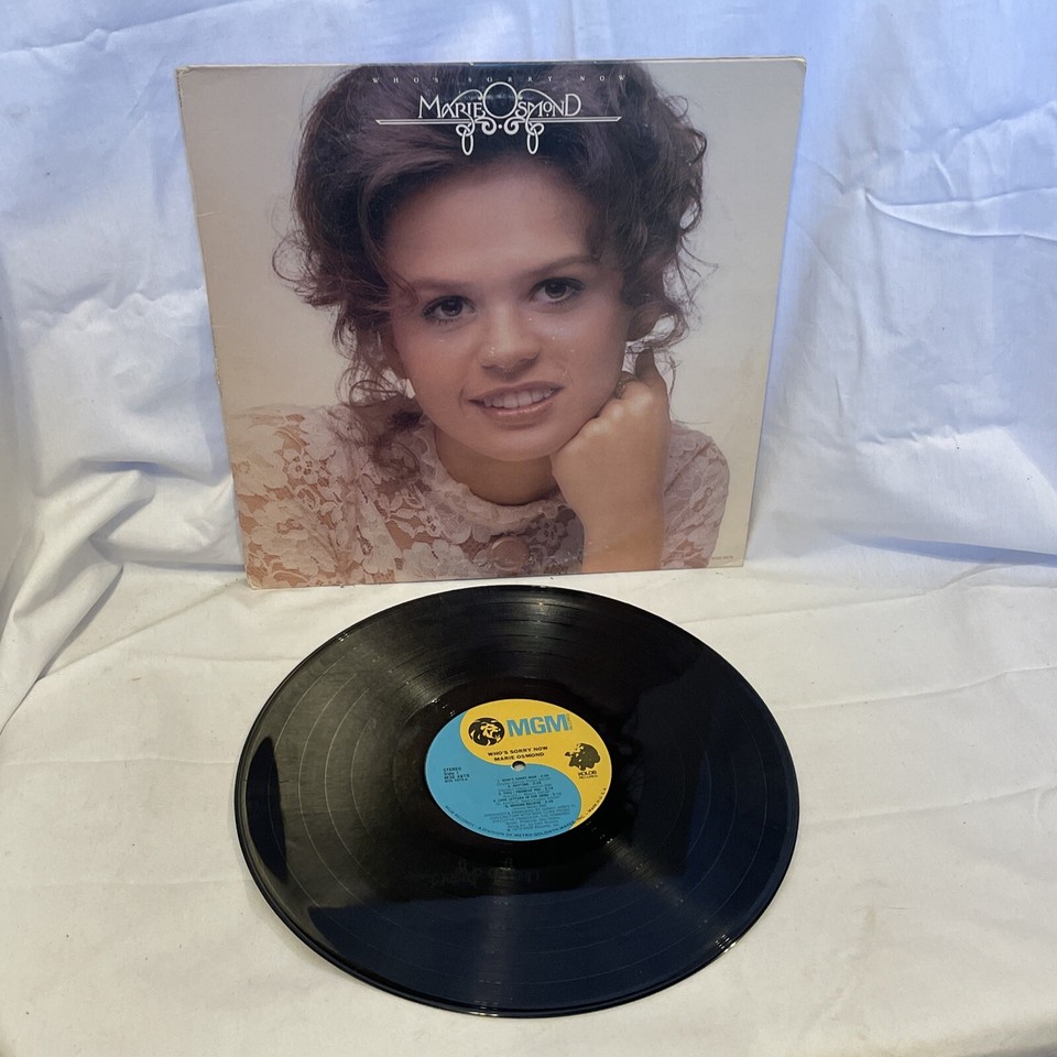 Marie Osmond Who's Sorry Now (Vinyl, 1975) MGM M3G 4979 VG LP Record ...