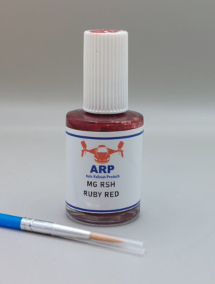 For MG Code RSH RUBY RED Auto Touch up Paint + Fine Tipped Brush | eBay ...