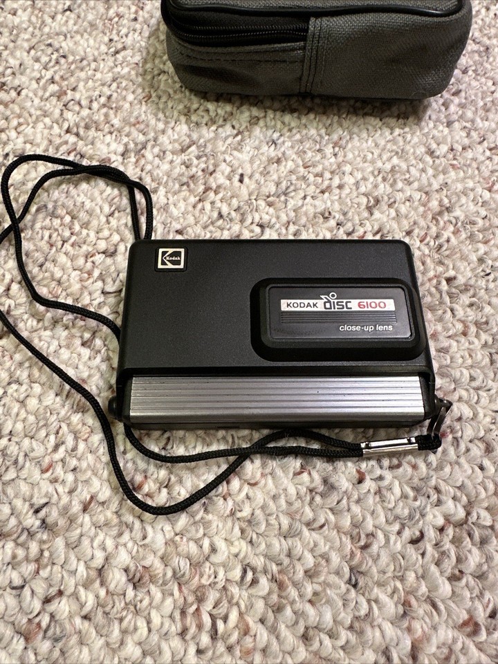 Vintage Kodak 1980s Disc 6100 Camera Close Up Lens with strap. | eBay