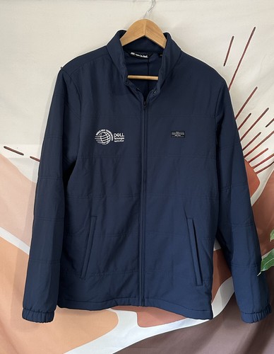 Travis Matthew Dell Technologies Golf Interlude Puffer Jacket Blue S NWT | eBay