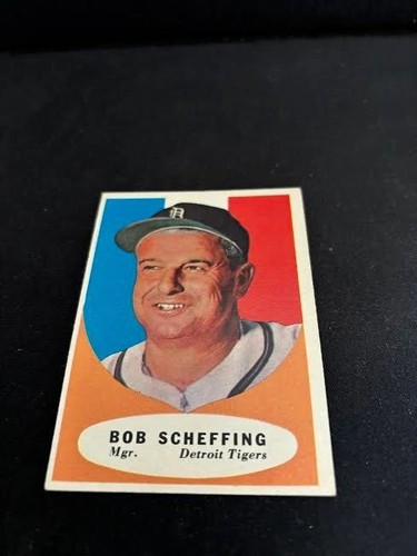 1961 Topps #223 Bob Scheffing Manager Detroit Tigers | eBay