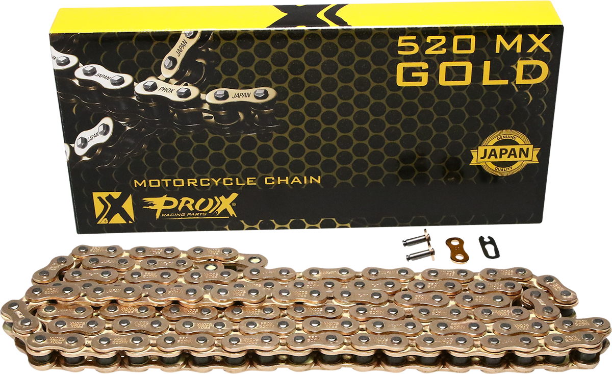 PROX 07.RC520120CG DRIVE CHAIN MX GOLD PER SUZUKI LT-Z 400 2X4 ...