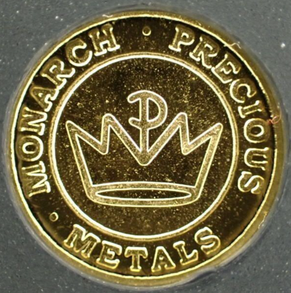 1/4 Gram .9999 PURE FINE GOLD Round In Capsule - Monarch Metals Lucky ...