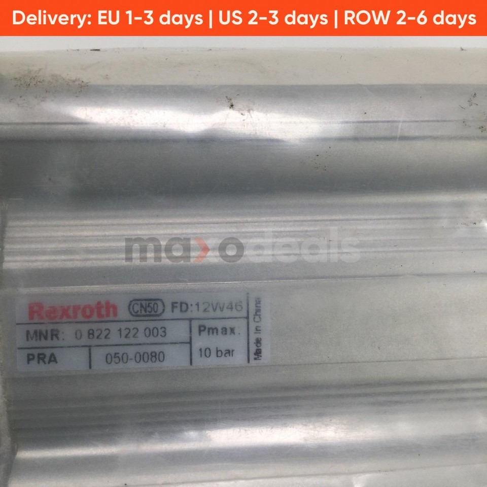 Bosch Rexroth 0822122003 Profile Cylinder ISO 15552 Zylinder PRA New ...