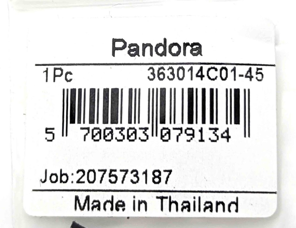 NEW 100% Authentic PANDORA 14k G Triple Stone Heart Collier Necklace ...
