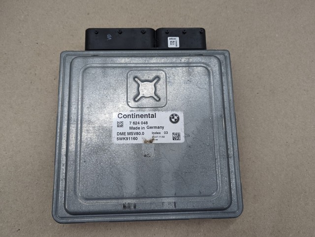 BMW Engine Control Module Part Number 7624048 DME Msv80.0 5wk91154 for ...
