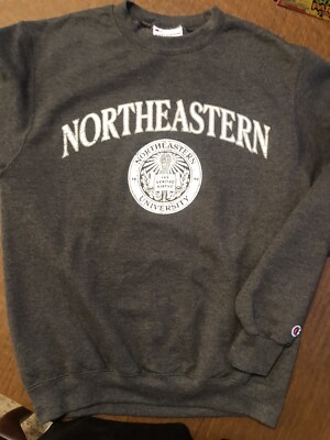 Northeastern University Crew Sweatshirt - Champion - Size Small | eBay