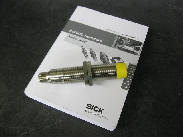Share SICK Inductive Safety Switch In4000 Standard Safe Otpt 1 6mm SN ...