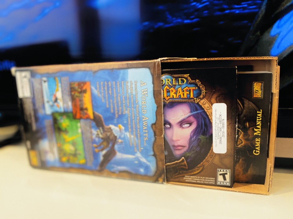 WORLD OF WARCRAFT Original Big Box PC Windows/Mac Game Blizzard | eBay