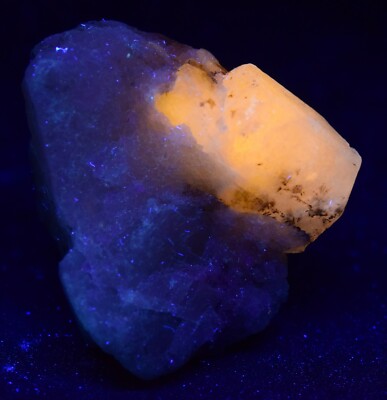 106 Carat Natural Terminated Fluorescent Wernerite Scapolite Crystal ...