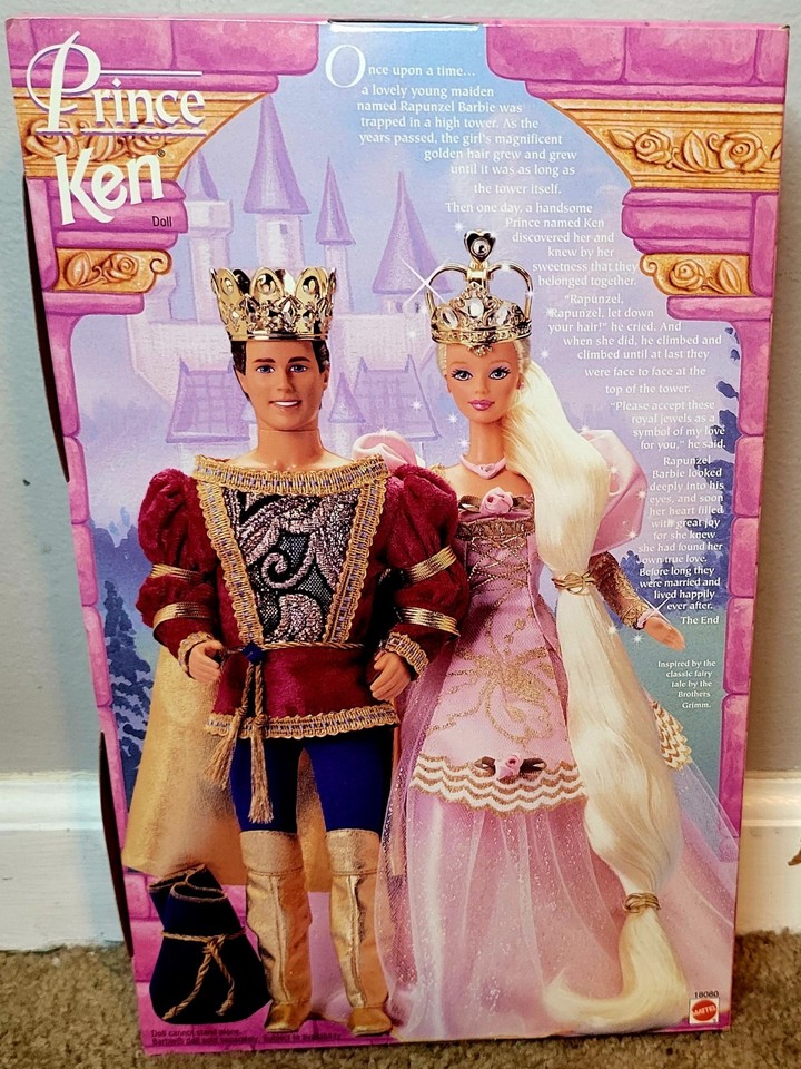 Prince Ken #18080 Barbie Doll Prince Ken From Repunzel NRFB | eBay