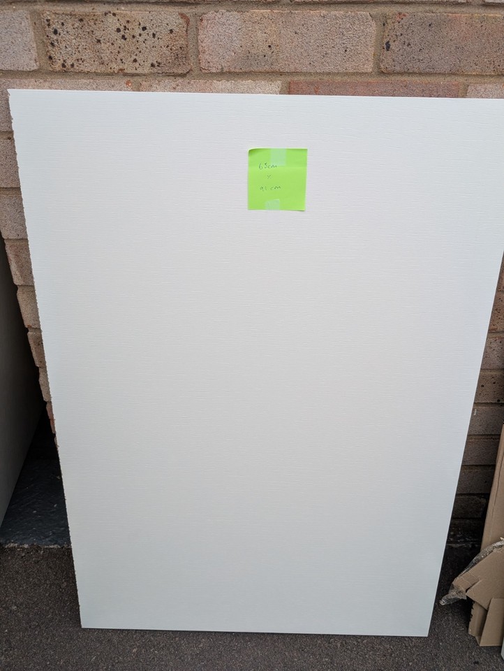 Various Howdens Grain Antique White Kitchen Side Panels and Doors | eBay UK