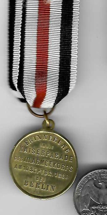 Original German Prussia pre WWI Kaiser Wilhelm I Berlin 1880 ...