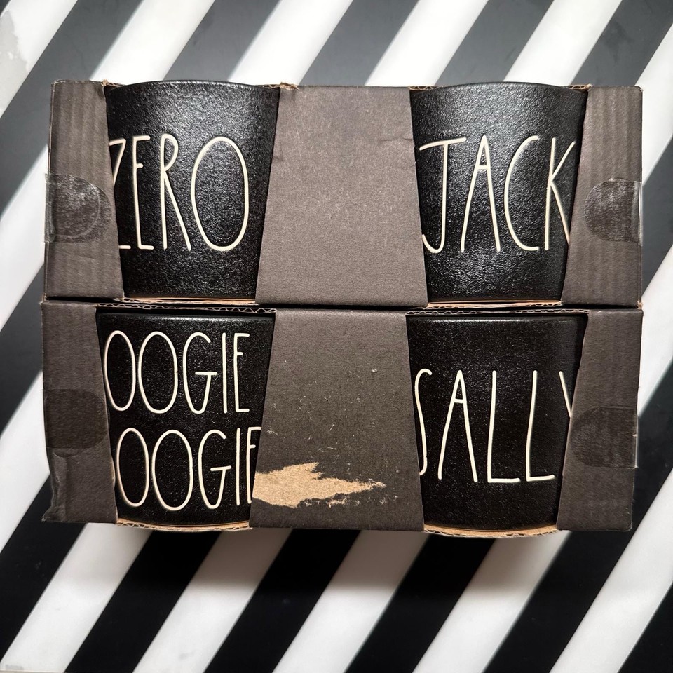 Nightmare Before Christmas Rae Dunn Ramekins Set Jack Sally Zero Oogie ...