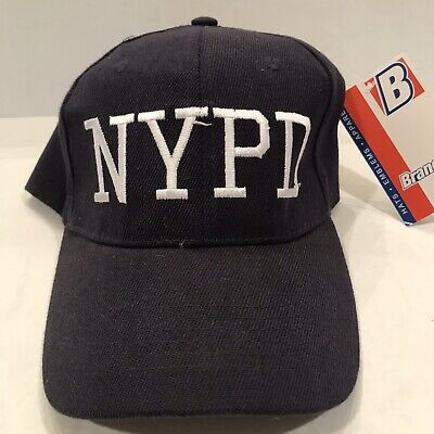Vintage NYPD New York Police Department Cap Blue Hat Official Approved ...