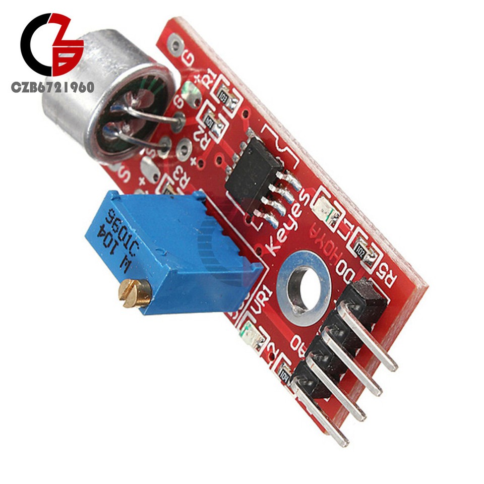 10Pcs Fit For Arduino AVR PIC Sensitive Sound Microphone Sensor ...