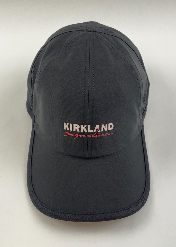 Kirkland Signature Logo Premium Costco Hat Moisture-Wicking Unisex Gray ...