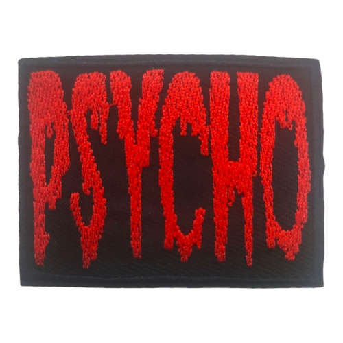 Patch psycho thermoadhésif pour vêtements par chaleur rouge peur ...