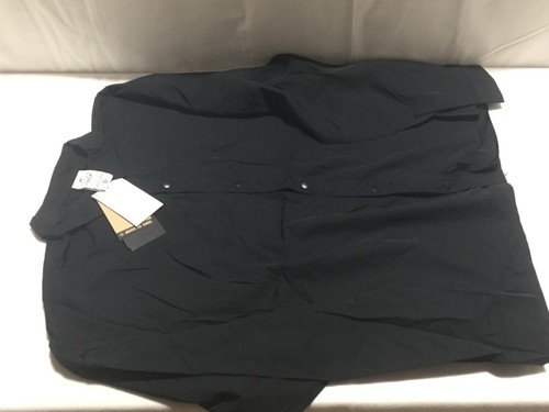 N287 NIKE Tech Pack Woven Oversized LS Shirt Black Mens Size Medium | eBay
