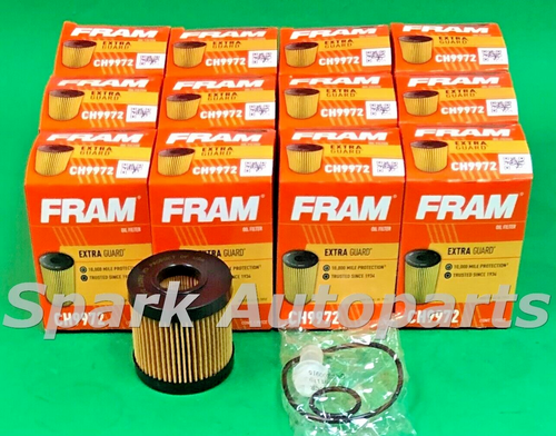 New Case of 12 Engine Oil Filter-Extra Guard FRAM CH9972 For TOYOTA ...