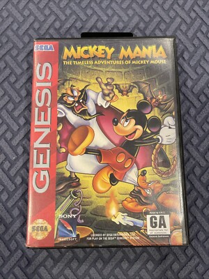 Mickey Mania: The Timeless Adventures of Mickey Mouse (Sega Genesis ...