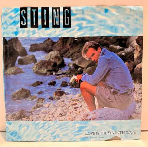 B72 Sting: Love is the Seventh Wave, 1985 A&M Records AM-2787 - PROMO ...