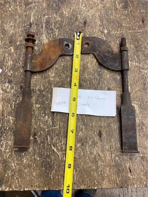 Vtg OEM Harley sportster K Model KH KHK Battery Hold Tie Down Brackets ...