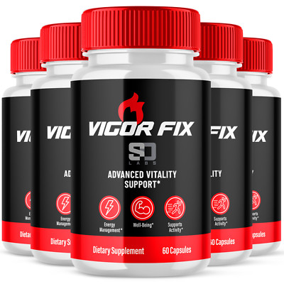 Vigor Fix Male Health Pills - Boost Masculine Vitality and Performance ...