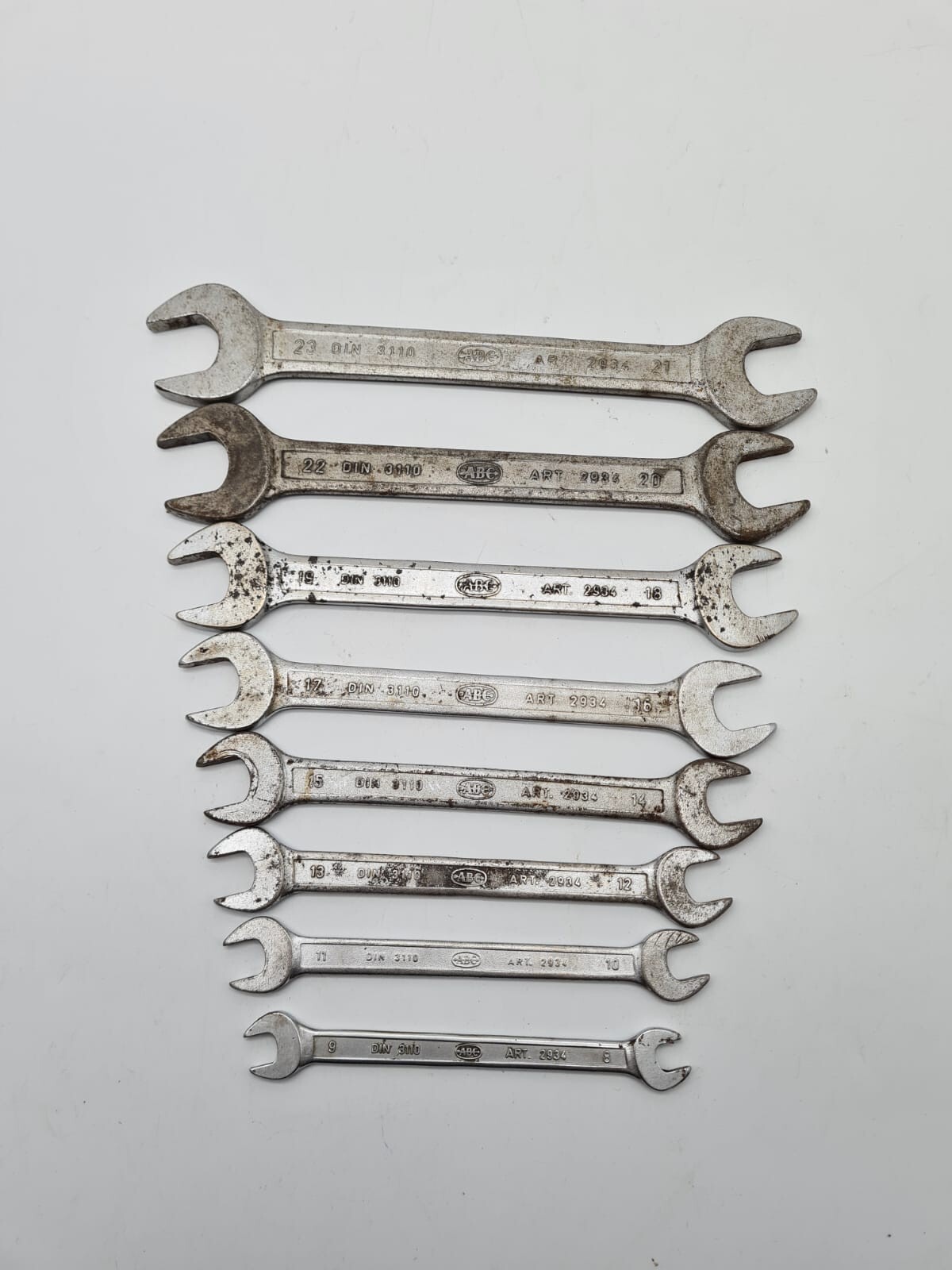 Maserati Ghibli Set of 8 ABC 2934 wrench tool kit bag spanner | eBay