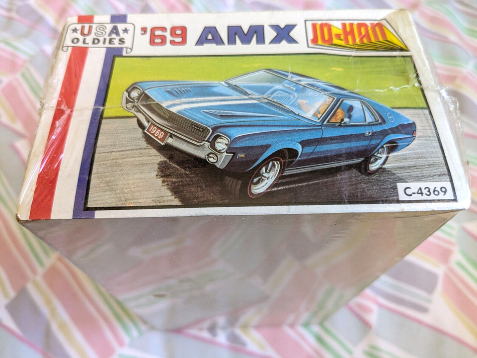 **L@@K! **RARE **FACTORY-SEALED** JO-HAN "1969 AMC AMX" KIT **NIB ...