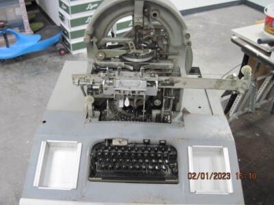 Vintage Addressograph Multigraph Graphotype Embosser Model 6481 Mfg ...