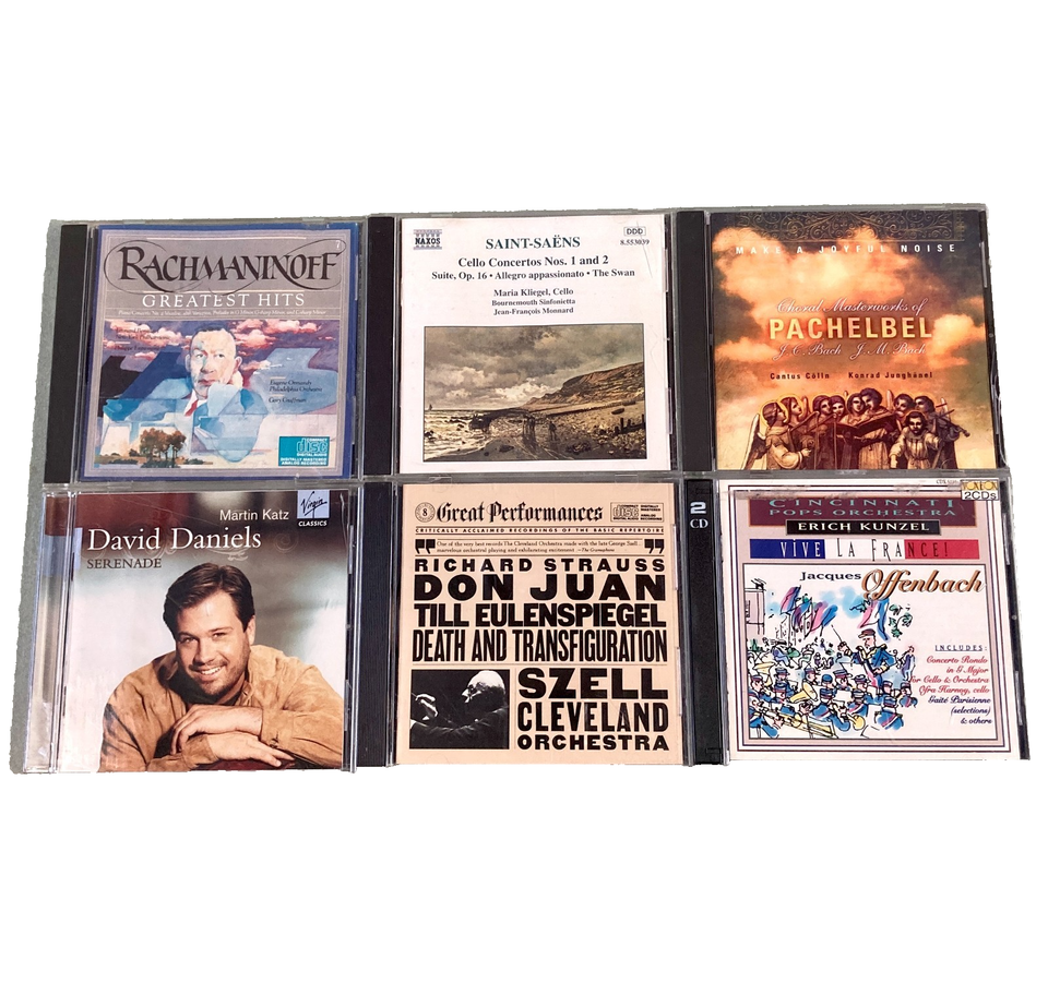 Lot of 106+ Classical Music/Opera CD's:Orchestra/Symphonies/Concerto ...