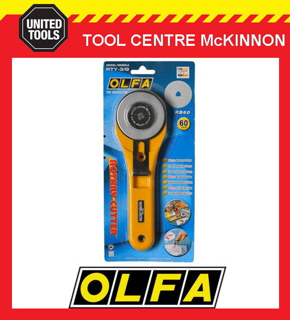 OLFA 28mm, 45mm & 60mm ROTARY CUTTER SEWING & QUILTING CRAFT CUTTERS ...