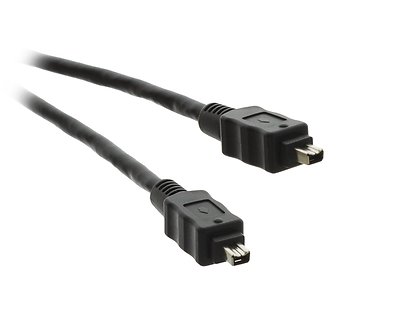 4 to 4 PIN IEEE 1394 FIREWIRE iLINK CABLE 6FT PC MAC DV BLACK - NEW | eBay