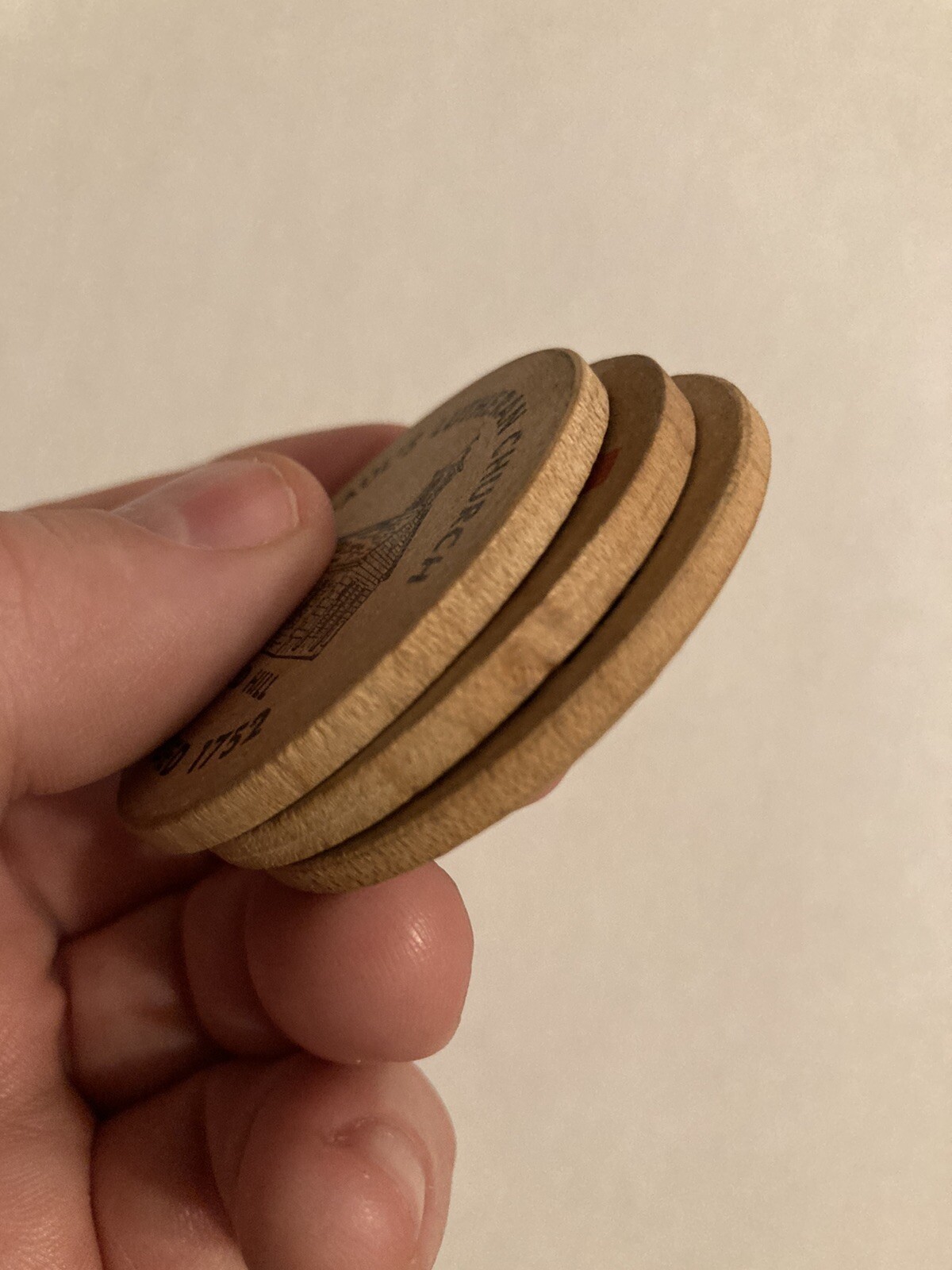 Hershey Coin Club Wooden Dollar / SET OF 3 / 1969, 1977, 1979 / Annual ...